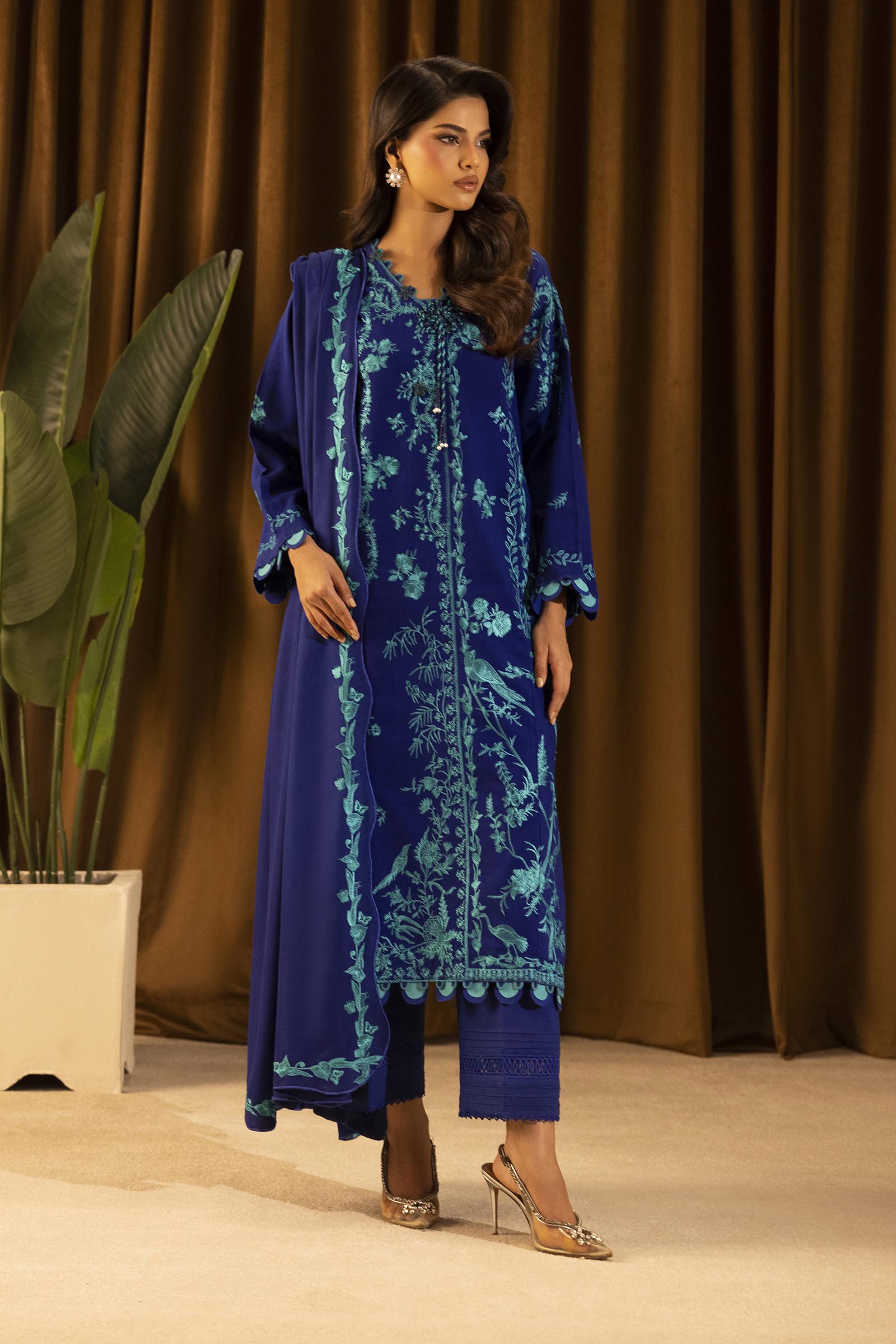 Design 10B - Sana Safinaz Muzlin Winter Unstitched – Janan