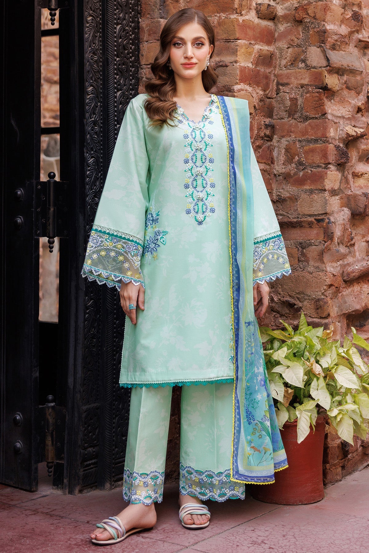 Mistell - Farasha Printed Essentials Stitched – Janan