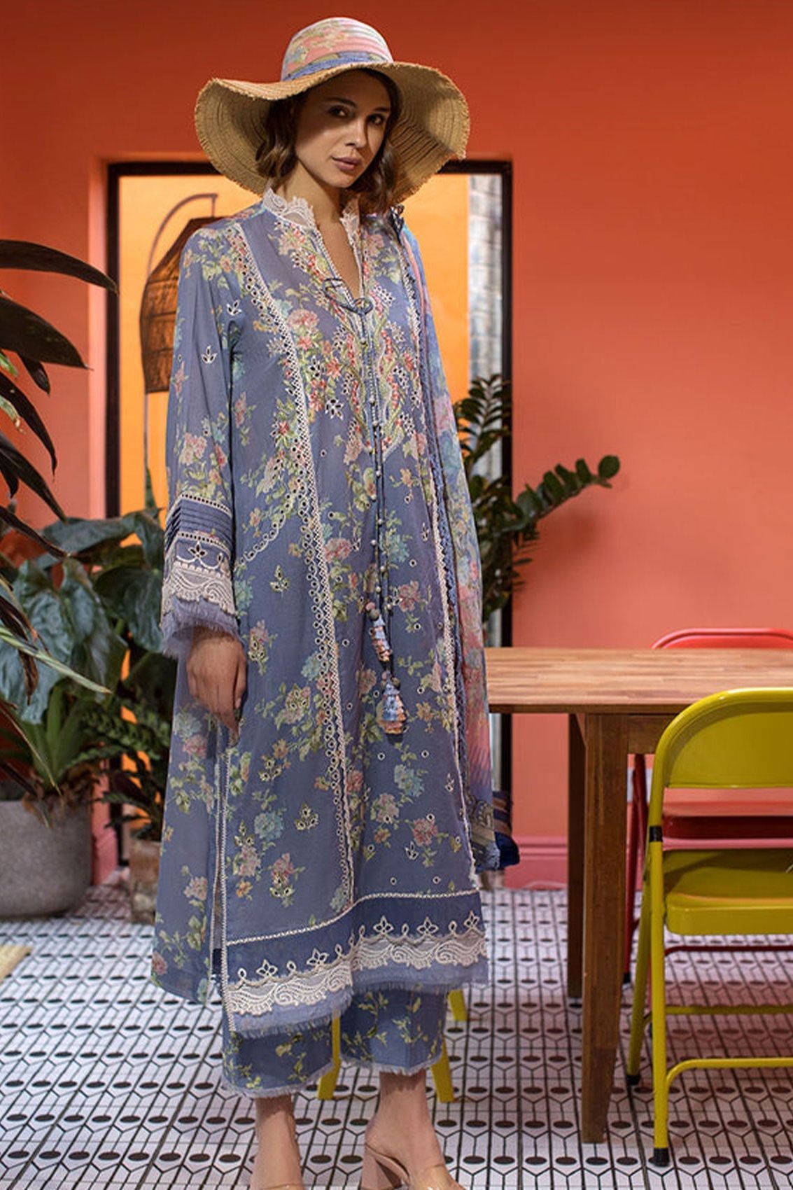 Design 9B - Sobia Nazir Vital Stitched – Janan