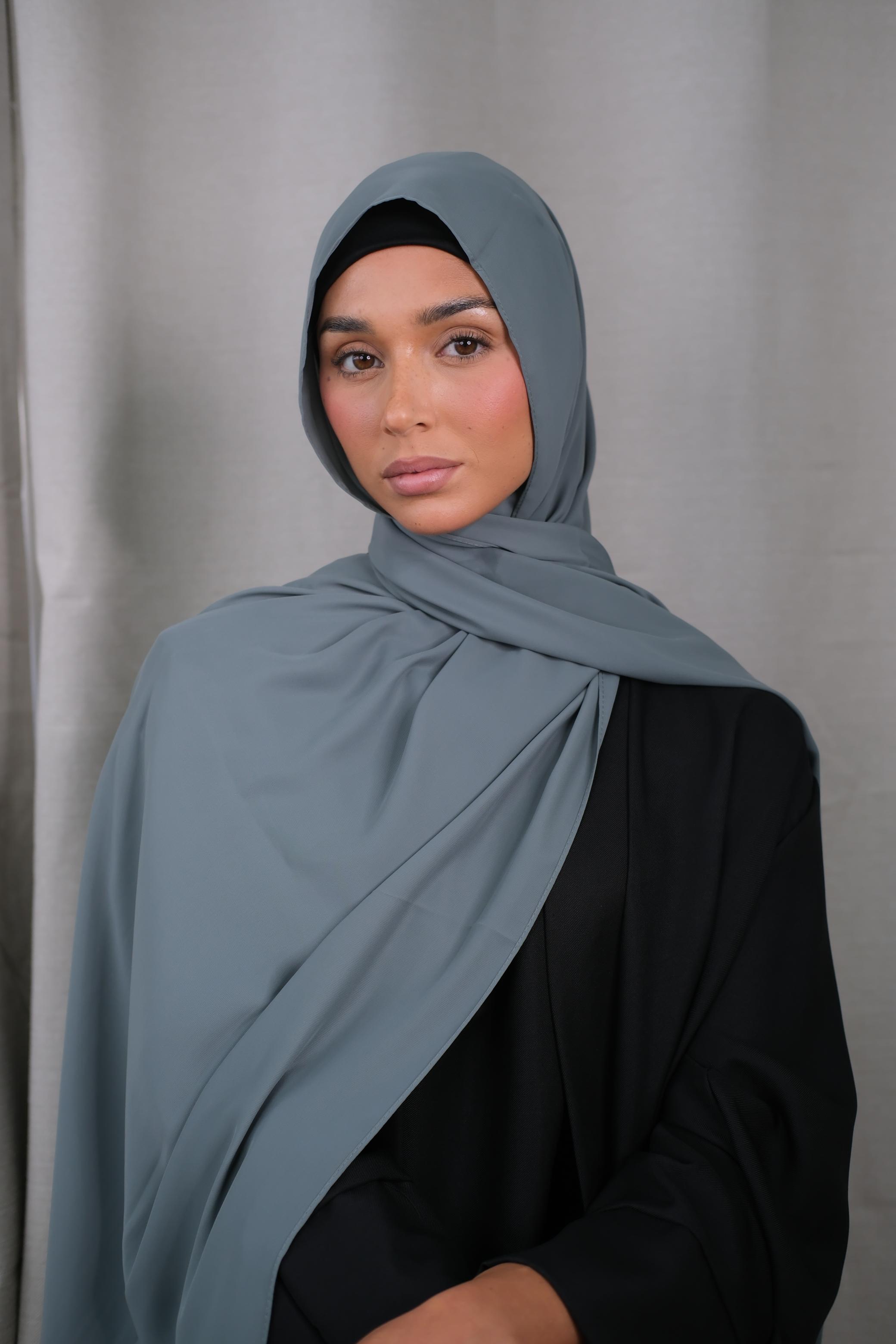 Fern Chiffon Silk Hijab – Janan
