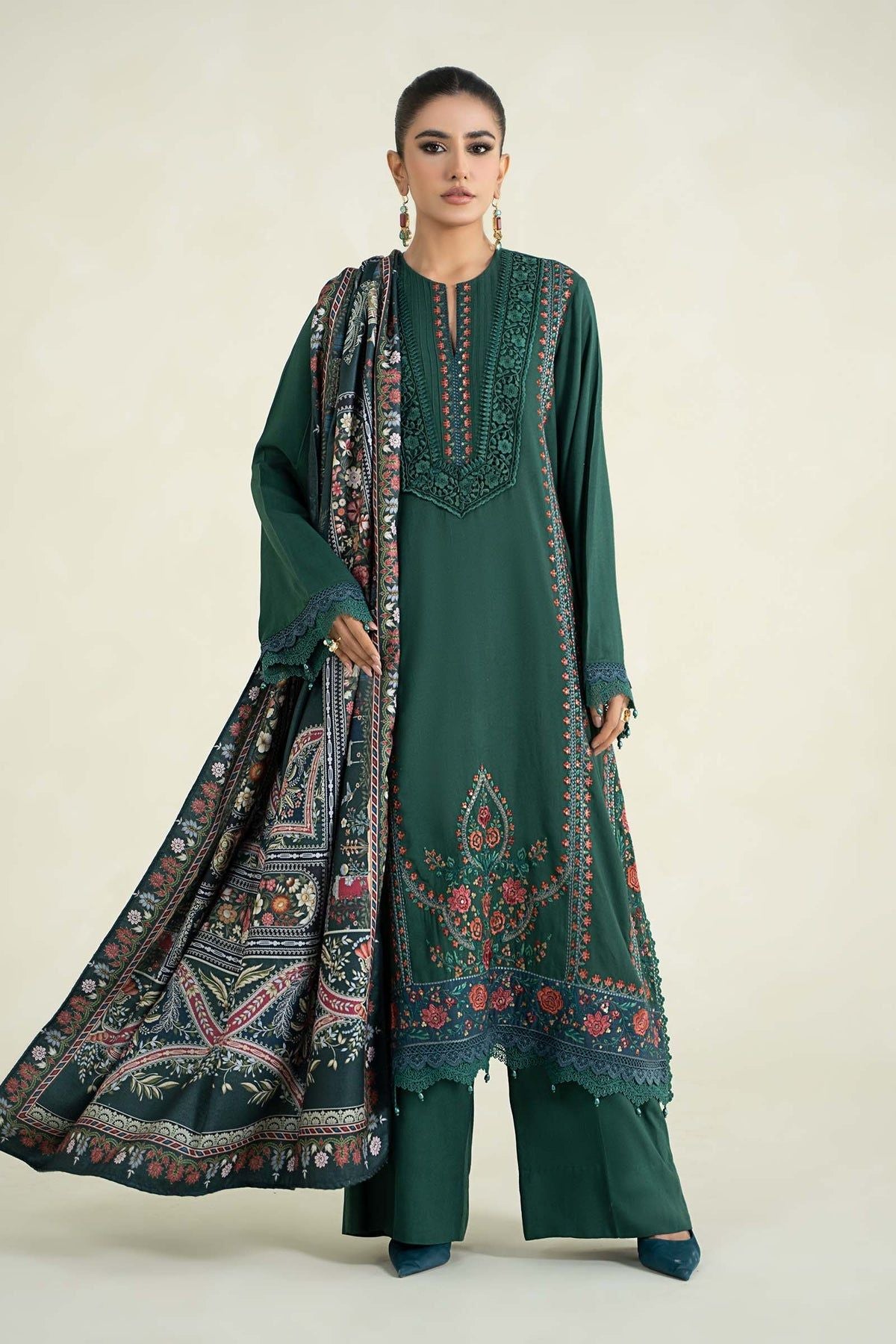 Design 5B - Maria B M Prints Stitched – Janan