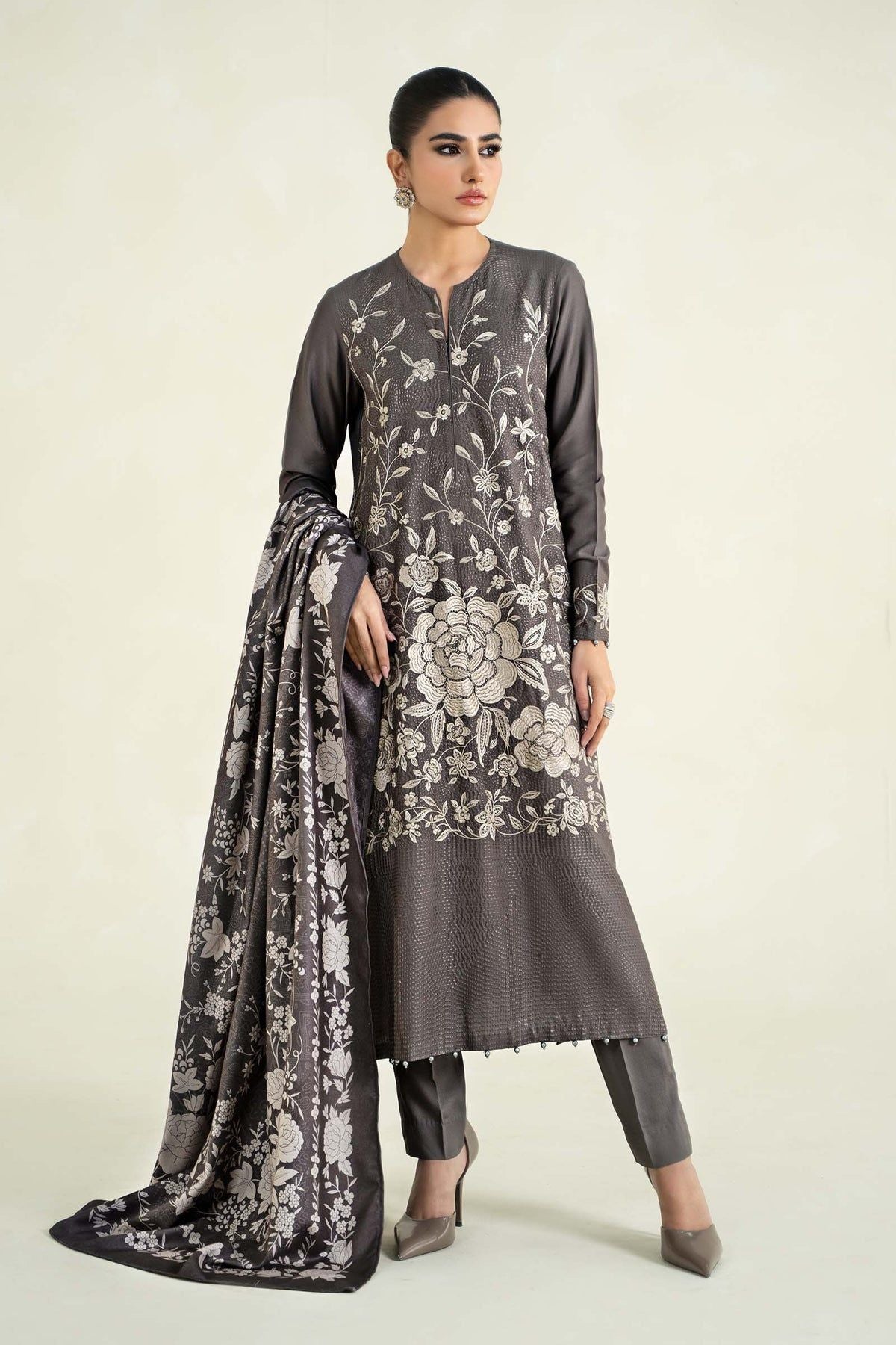 Design 8B - Maria B M Prints Stitched – Janan