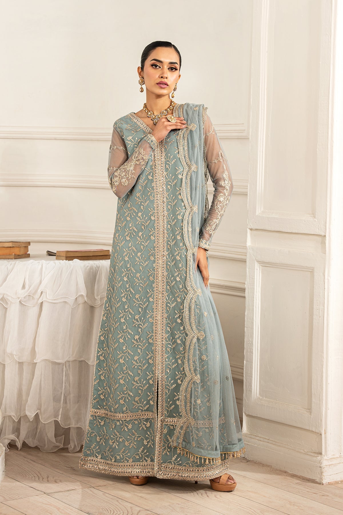Lydia - Zarif Formal Stitched – Janan