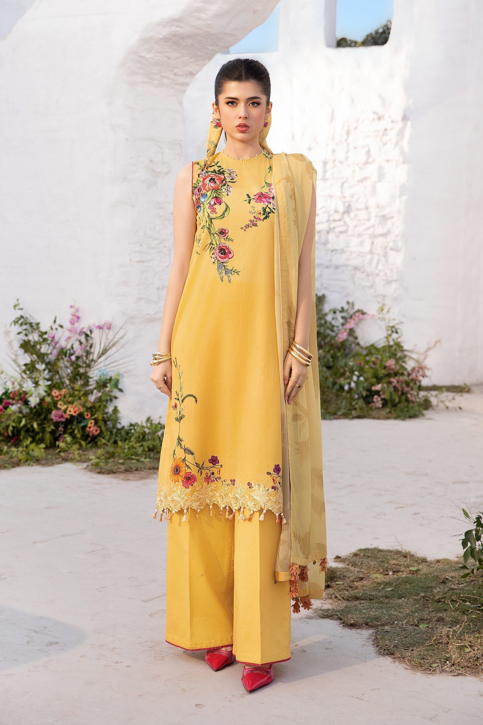 Design 12A - Maria B Summer M Basics Stitched – Janan