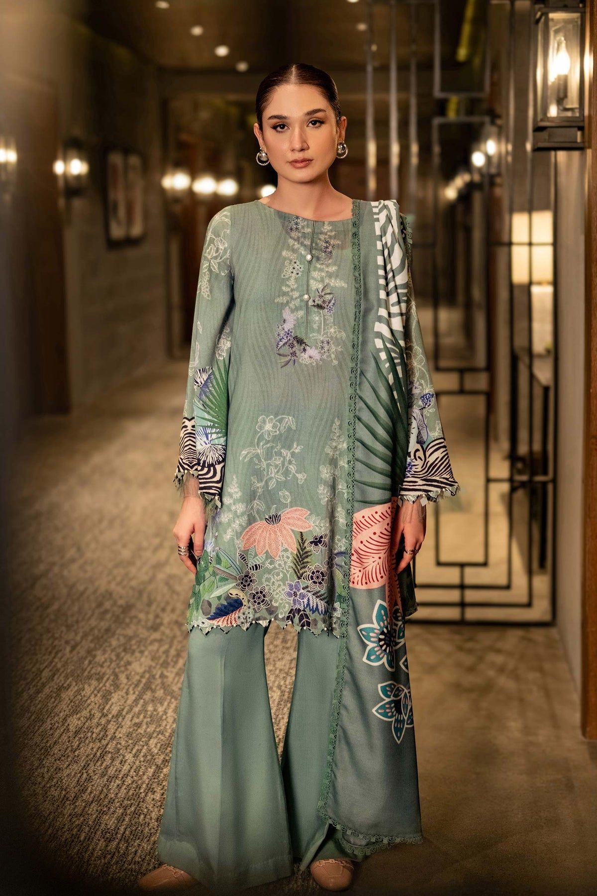 Design 12B - Maria B M Basic Winter Stitched – Janan