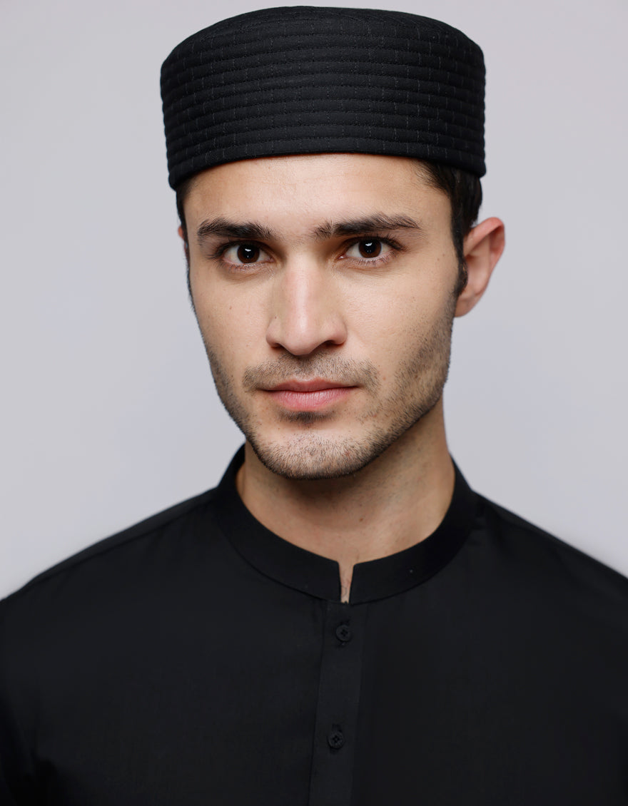 Blended Black Cap - J. Junaid Jamshed – Janan